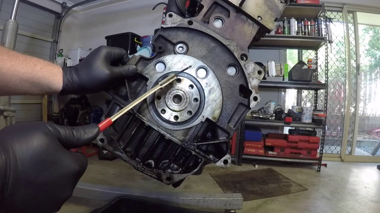 How to Replace Rear Main Seal / Crankshaft Rear Seal Oil Leak