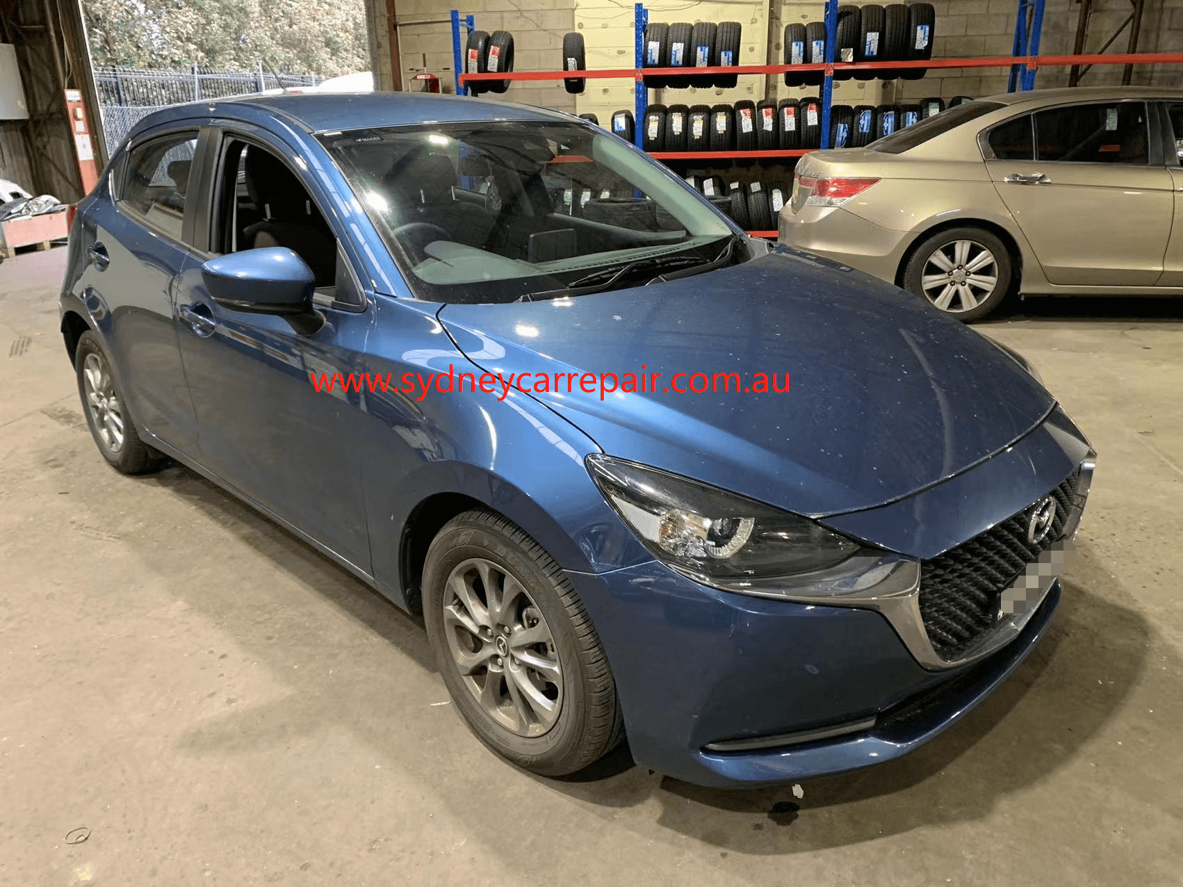 Sydney Mazda Smash Repair Front Bumper Right Guard Bumper Bracket ...